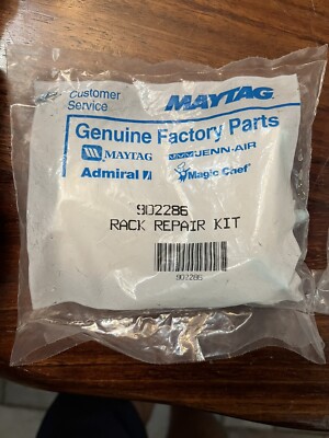 Maytag Dishwasher Rack Repair Kit Plastic Light Blue Genuine OEM 902286 ...