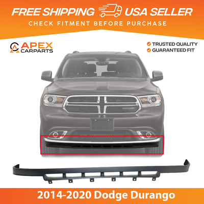 New Front Valance Textured Air Dam Deflector AWD For 2014-2020 Dodge ...