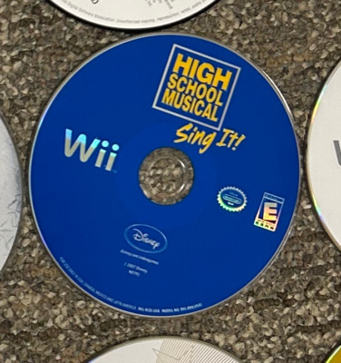 Disney's High School Musical Sing It! Nintendo Wii - Disc Only Tested ...