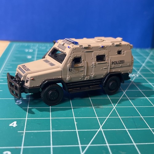 BOS HO Scale 1:87 Rheinmetall Survivor R Police Polizei Armored Vehicle ...