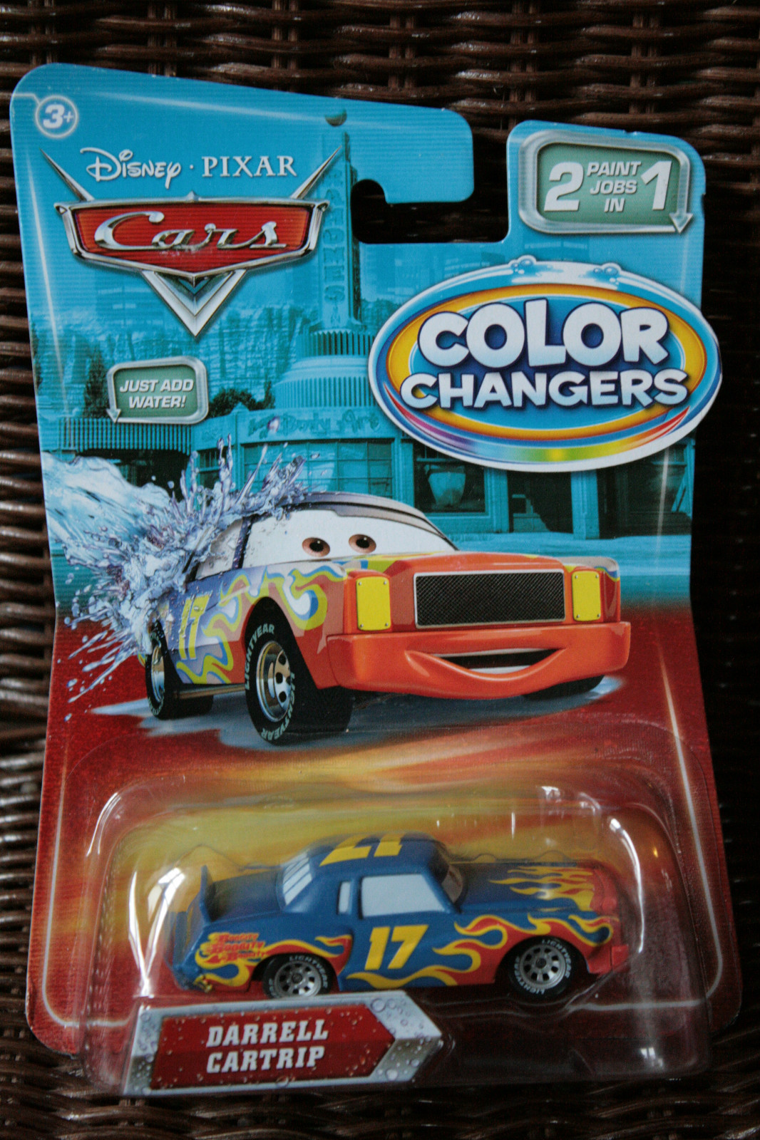 Disney Pixar Cars Colour Changers McQueen, Doc Hudson, Darrell, Bob ...