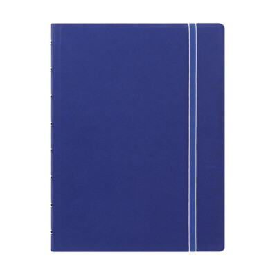 Filofax Classic A5 Notebook Ruled Pages Leather-Look Writing Stationery Blue | eBay
