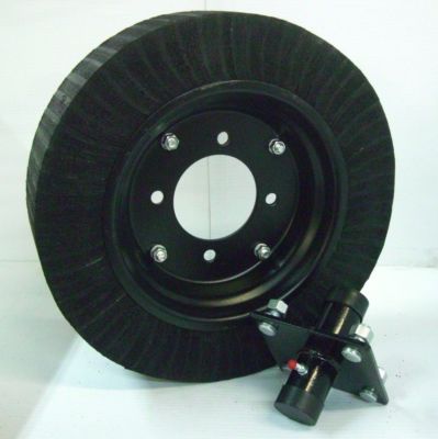 Cutter Tail Wheel AND Hub Assembly Bush Hog 15" Wheel 4 Bolt Hub 3/4 ...