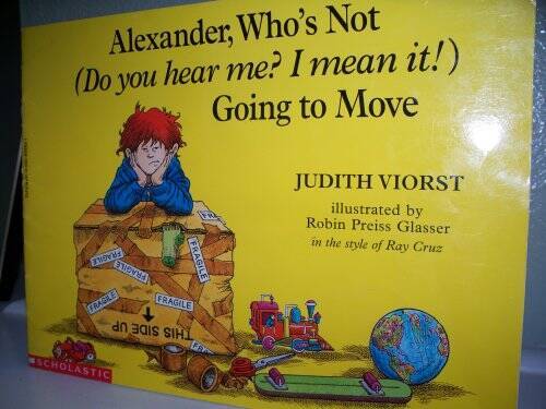 Alexander, who's not (Do you hear me? I mean it!) going to move - GOOD ...