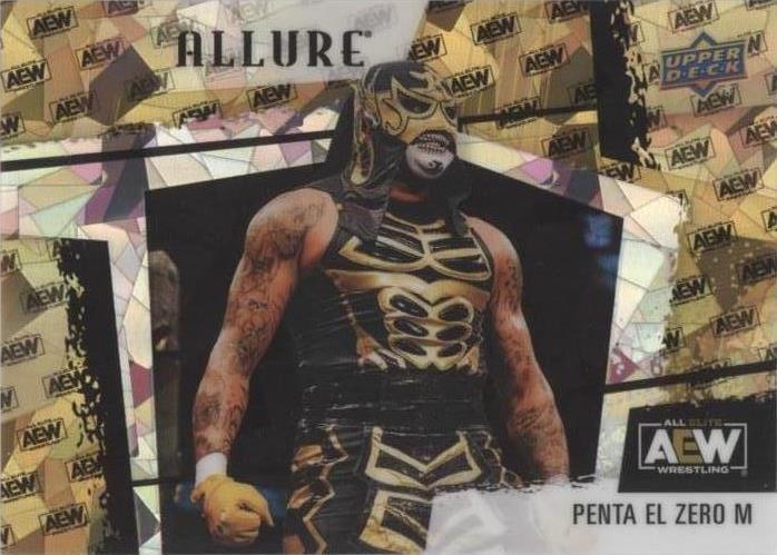 2022 Upper Deck Allure AEW - Horizontal Penta El Zero M #112 Aew Logo ...