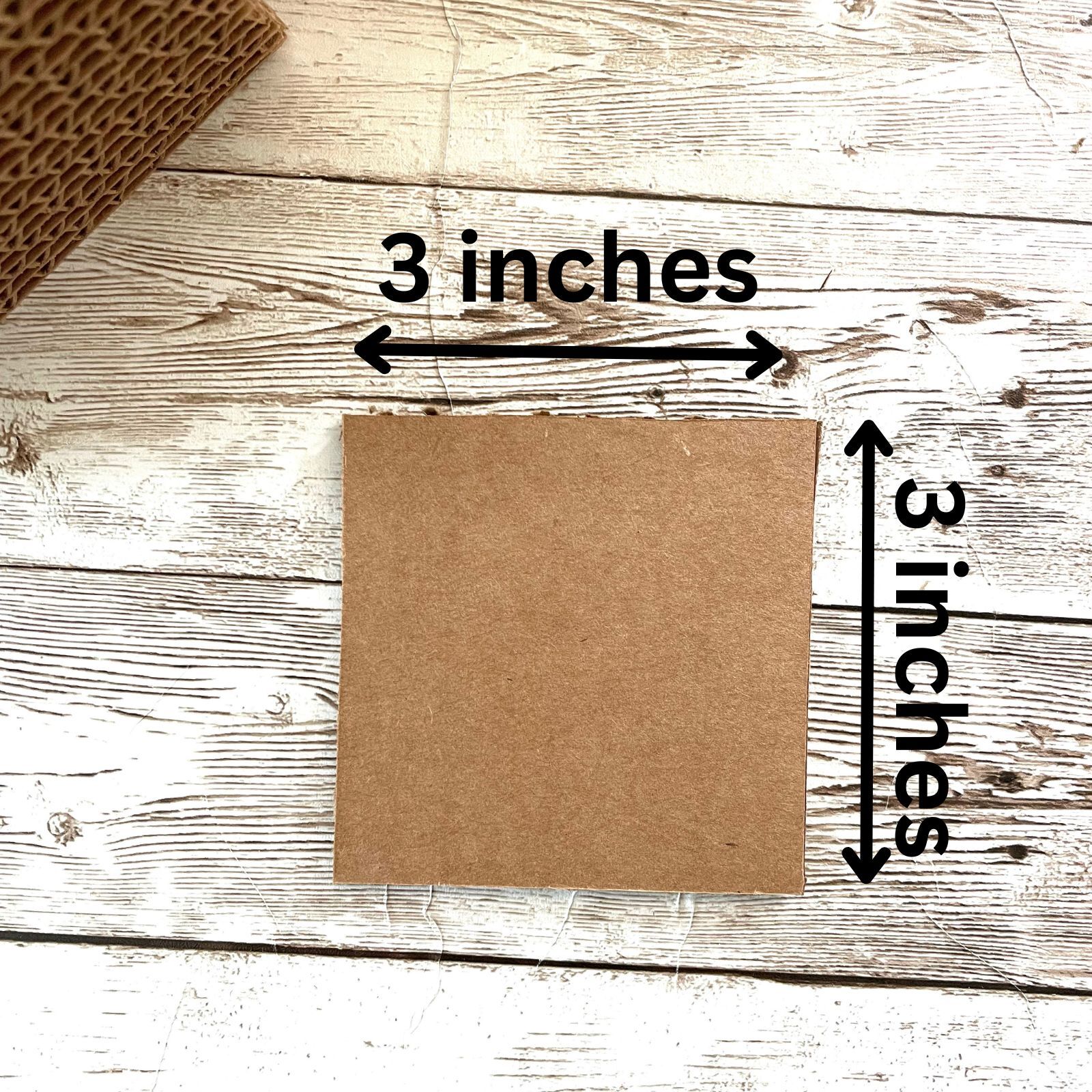 25 pack - 3x3 3x4 3x5 3x6 4x4 4x5 4x6 5x7 Corrugated Cardboard Sheets ...