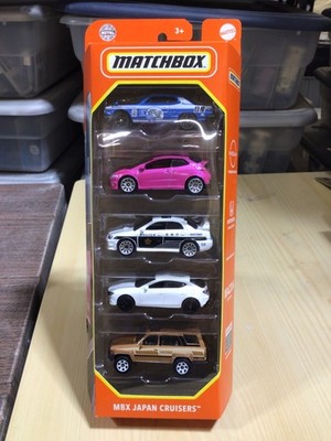 MATCHBOX 5 PACK MBX JAPAN CRUISERS HVT66 NISSAN HONDA TOYOTA MAZDA | eBay