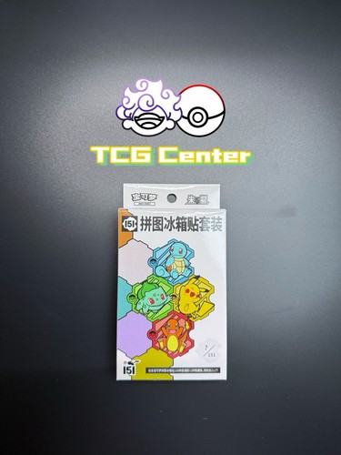 Pokémon TCG Chinese 151 Puzzle Fridge Magnet Set Sealed Pack [US Seller ...