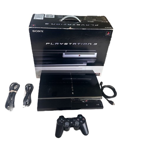 Sony PlayStation 3 60GB Console PS3 CECHA01 Backwards Compatible w/ Box ...