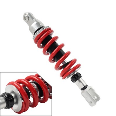 12MM Spring 345MM Red Motor Rear Shock Absorber For Honda NX650 ...
