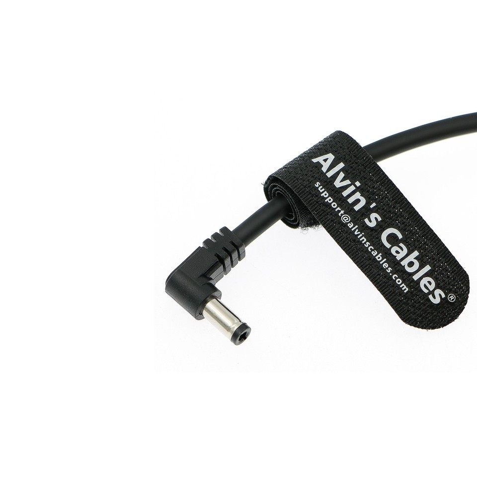 Right Angle DC to Locking DC Power Cable for SmallHD 702 Atomos Ninja V ...