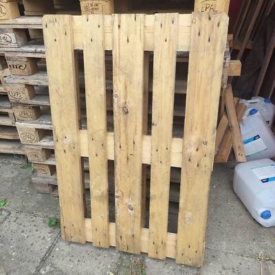 Europalette 120x80 cm EPAL IPPC EUR-Palette Holzpalette Möbel Garten ...