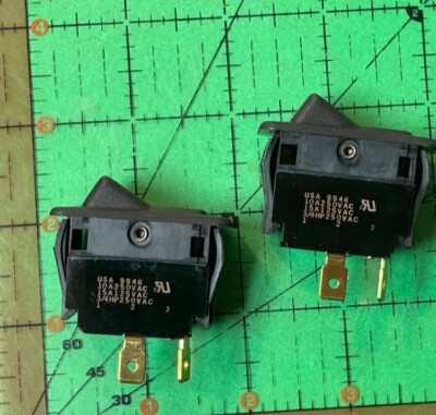 Eaton Rocker Switch 8006K23N1V2 15A 125vac 10A 250vac SPST New 10pcs | eBay