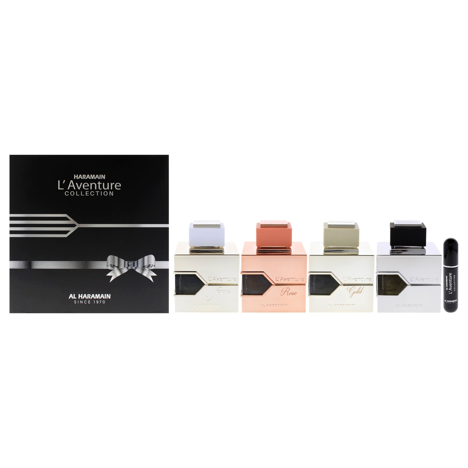 Al Haramain LAventure Collection by Al Haramain for Unisex - 4 Pc Gift ...