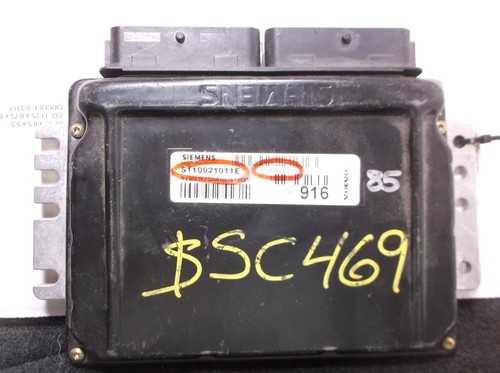 01-02-03 VOLVO V40/S40 ENGINE CONTROL MODULE/COMPUTER.ECU.ECM.PCM | eBay