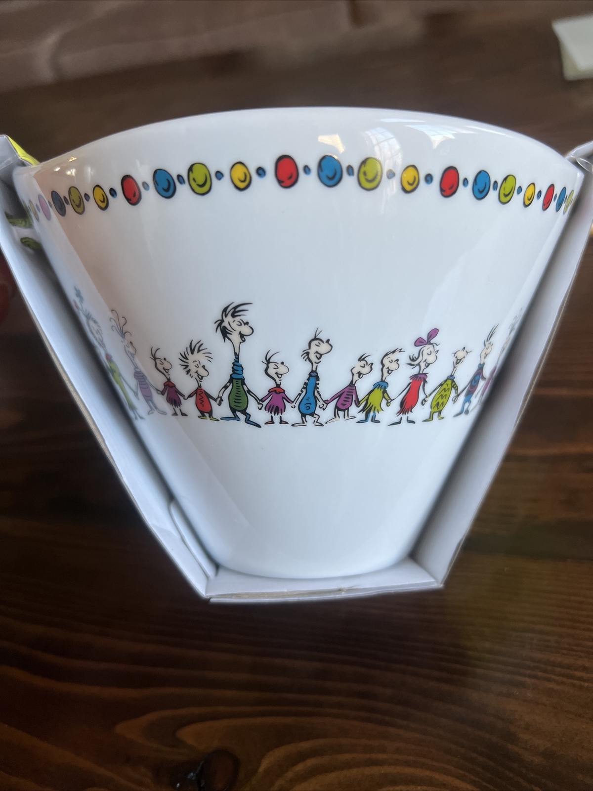 Dr. Seuss How The Grinch Stole Christmas Ramen Bowl, Chopsticks 65th ...