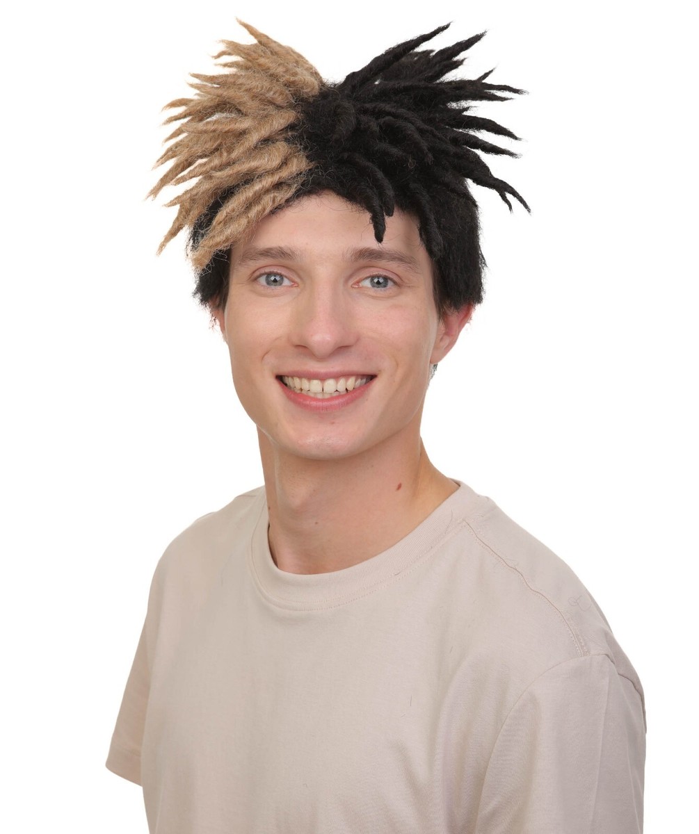 Half Black Half Blonde Hair