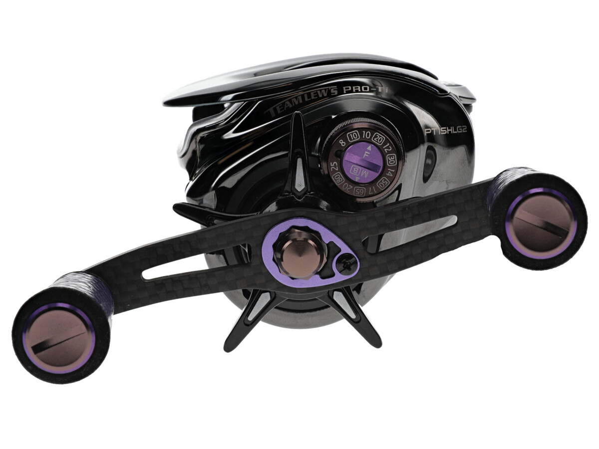 Team Lew's Pro-Ti Left hand Baitcasting Reel NEW design | eBay