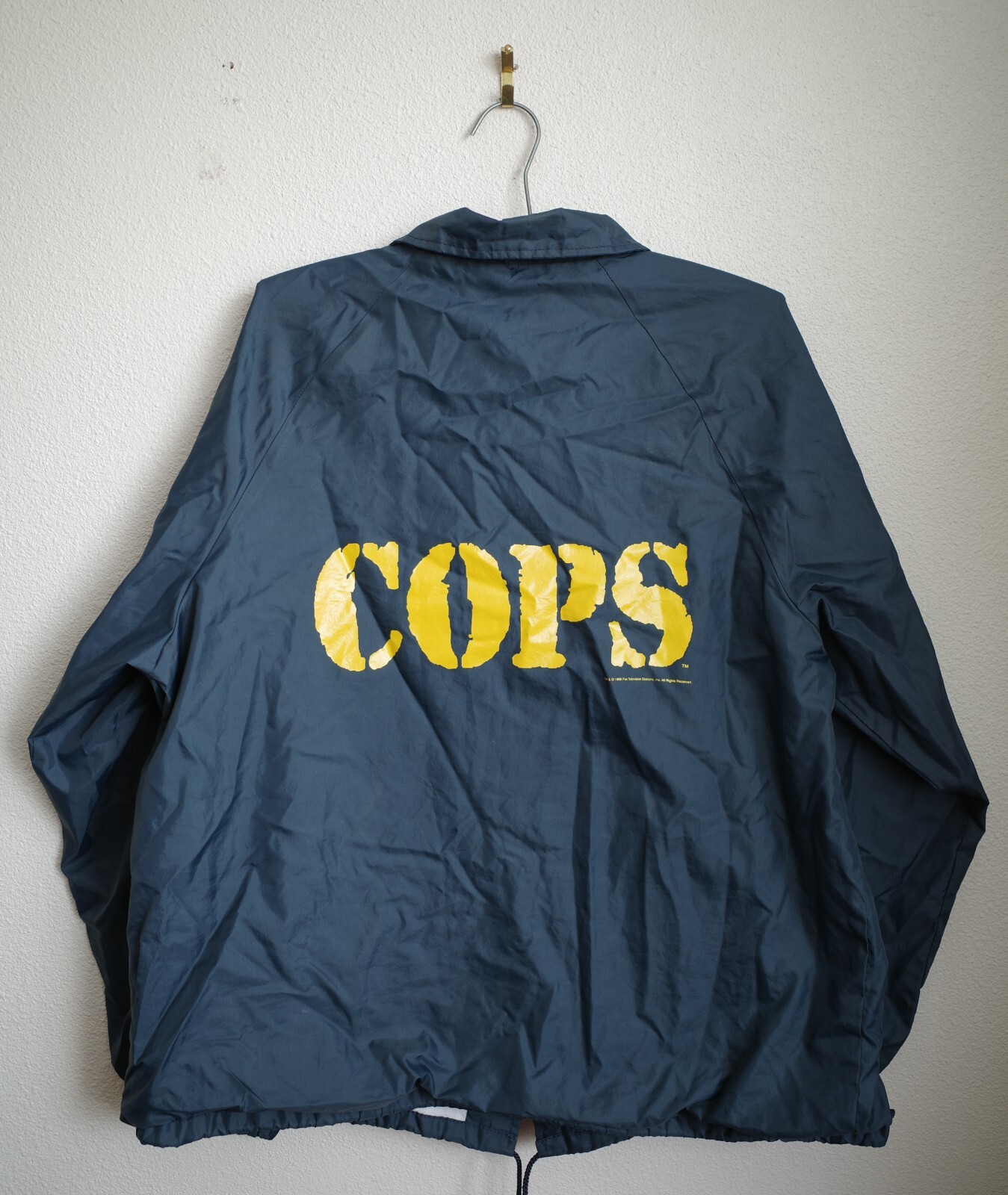 Vintage Early Promo 1988 TV Show COPS Navy Coaches Ja… - Gem
