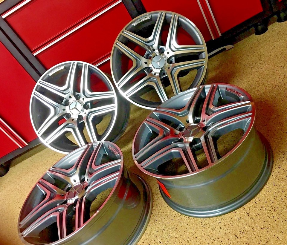 20 Inch MERCEDES ML63 Rims Wheels Set of 4 | Fits ML350 ML550 GL450 ...
