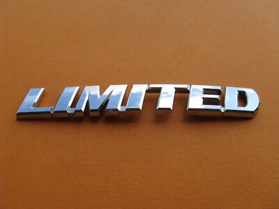 21 22 23 TOYOTA VENZA LIMITED REAR CHROME EMBLEM LOGO BADGE SYMBOL SIGN ...