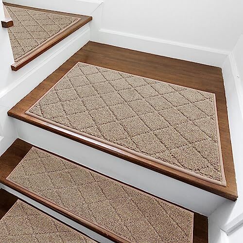 Edging Stair Treads Non-Slip Corner Indoor Stair Runners for 20×32 inch ...