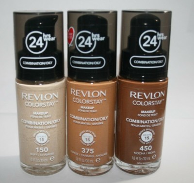 Revlon Colorstay Make Up pump Foundation NEW Choose Shade Combination ...