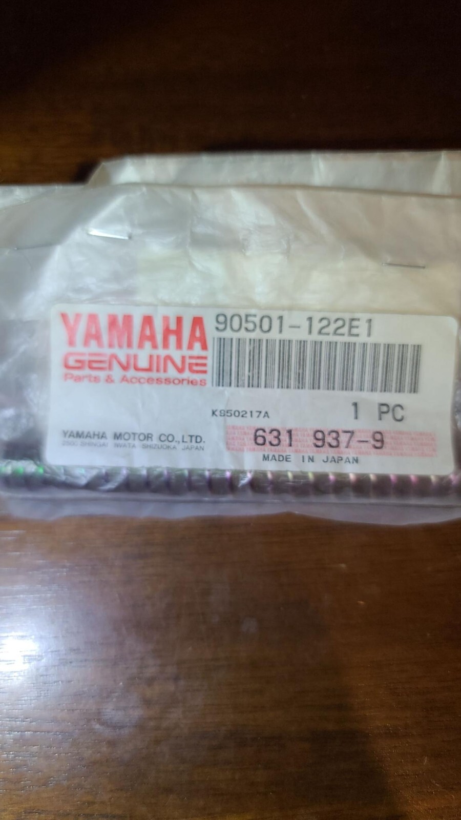 Yamaha 90501-122E1 Compression Spring Genuine OEM New | eBay