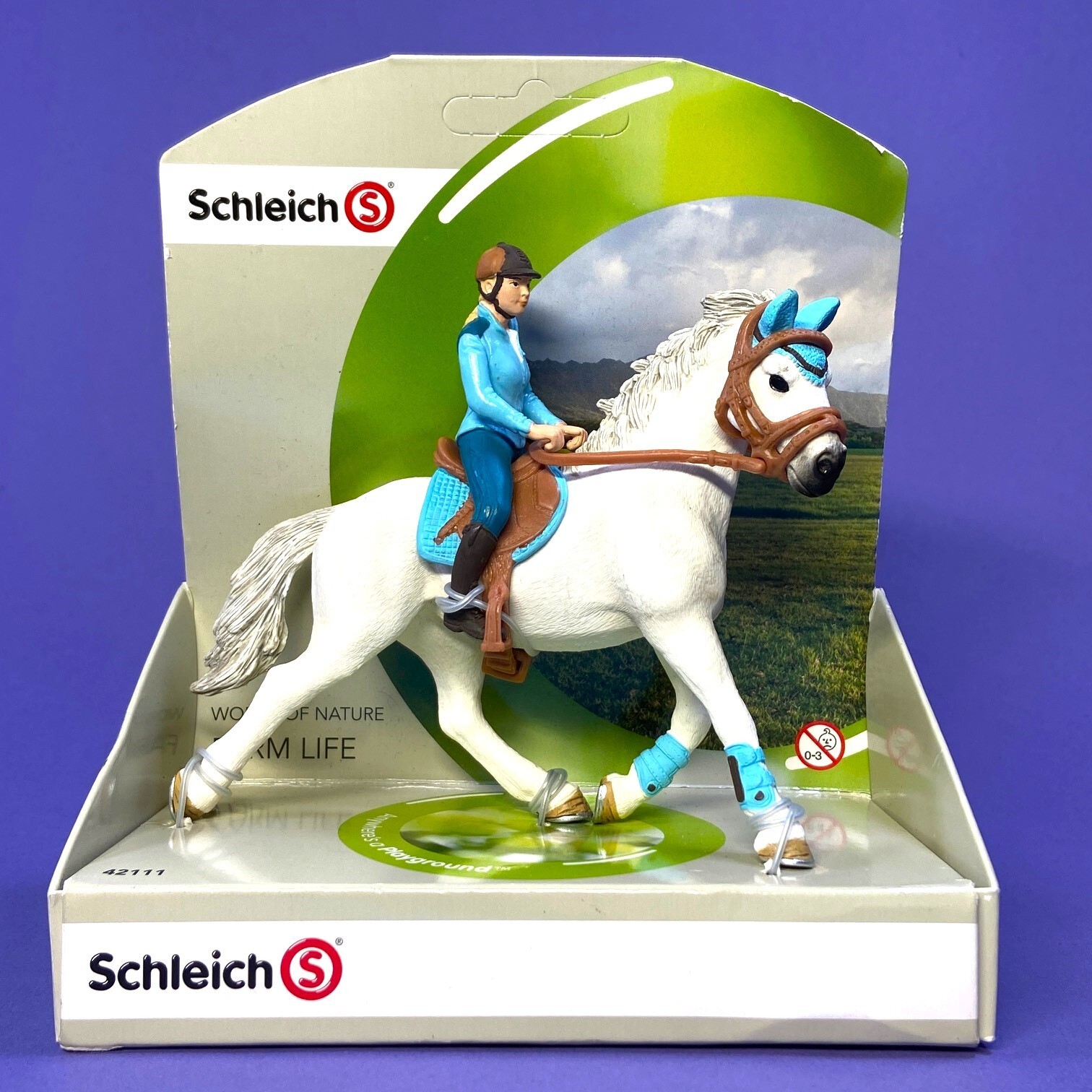 Schleich 42111 Tournament Rider With Horse and 42104 Pferdewaschplatz ...