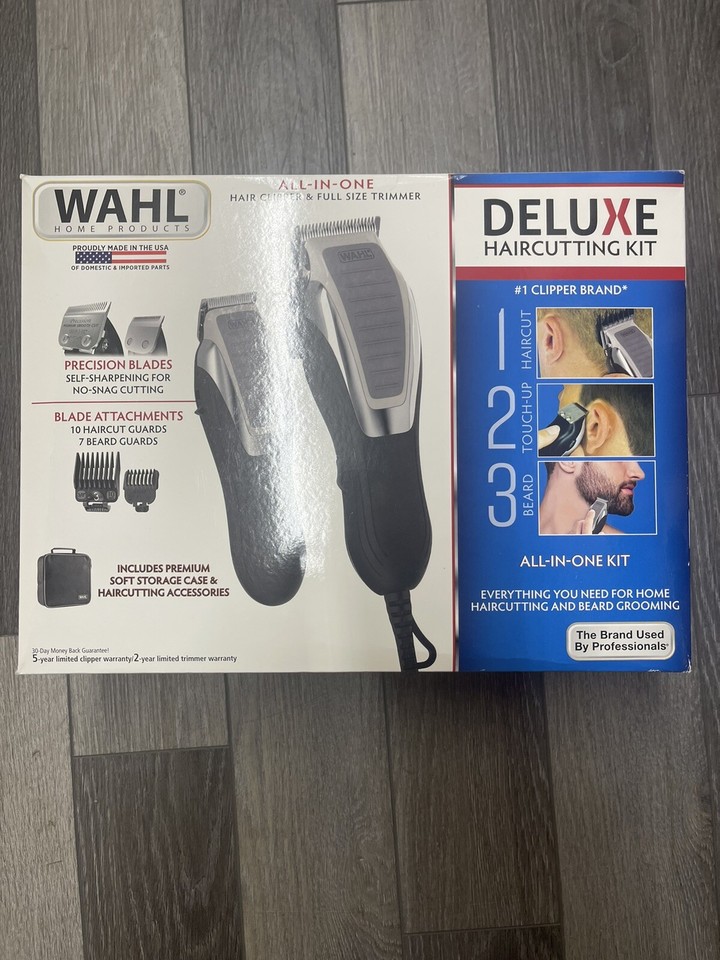 Wahl Deluxe Haircutting Kit - All In One Razor Kit | eBay