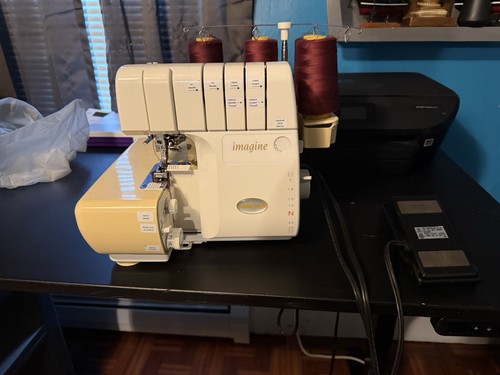 Baby Lock Imagine BLE1AT Electric Serger Sewing Machine Self Threading ...