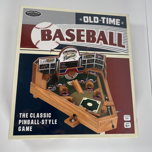 Front Porch Classics Old Time Baseball Classic Table Top Pinball Game ...