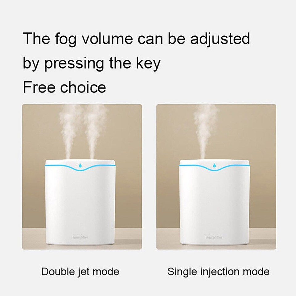 2L Air Humidifier Ultrasonic Cool Mist Steam Purifier Aroma Beauty Home ...