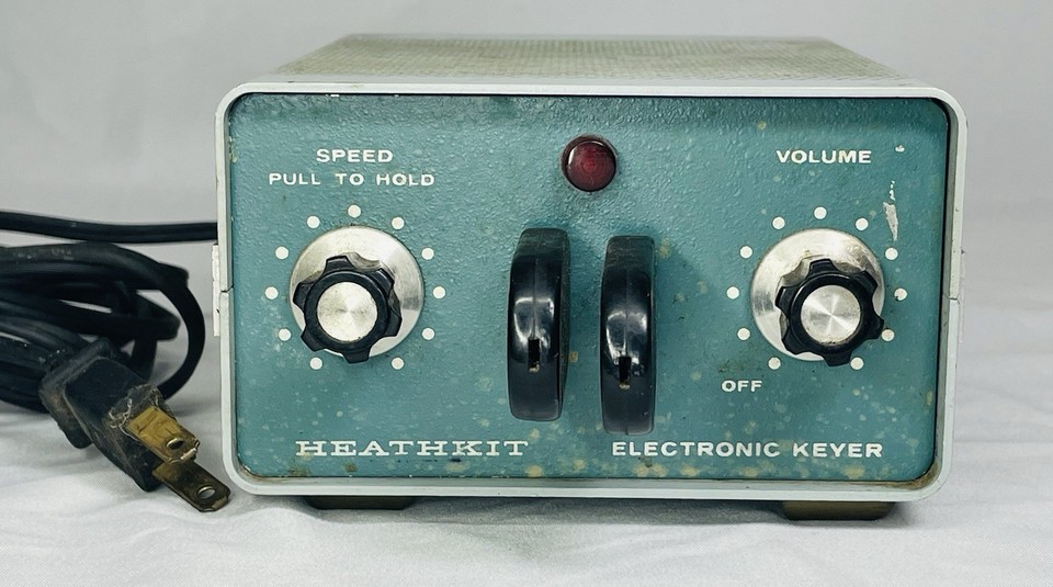 Heathkit Electronic Keyer Model HD-1410 w/ Power Cord, Morse Code ...