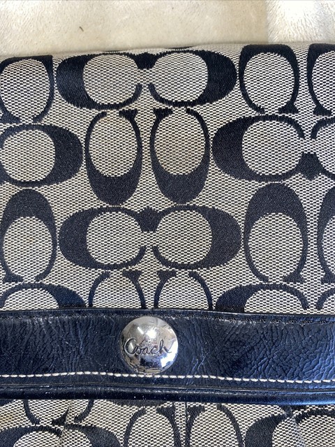 Coach signature "c" black shoulder bag L1020 - F15203 for sale online ...