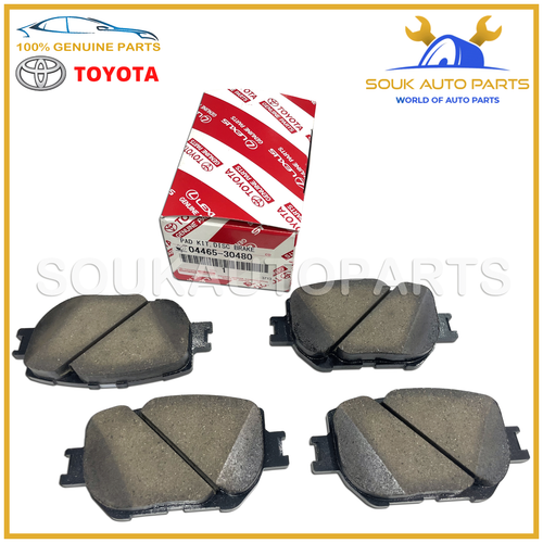 04465-30480 Genuine Toyota PAD KIT, DISC BRAKE, FRONT 0446530480 OEM | eBay