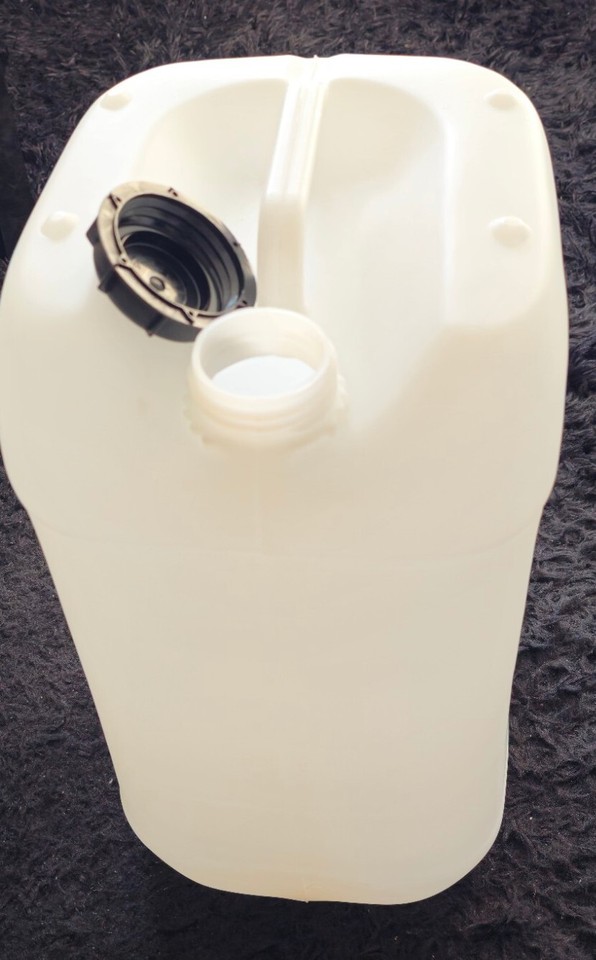 25 Litre Poly Plastic Container Empty Jerry Can Tank Bottle Water ...
