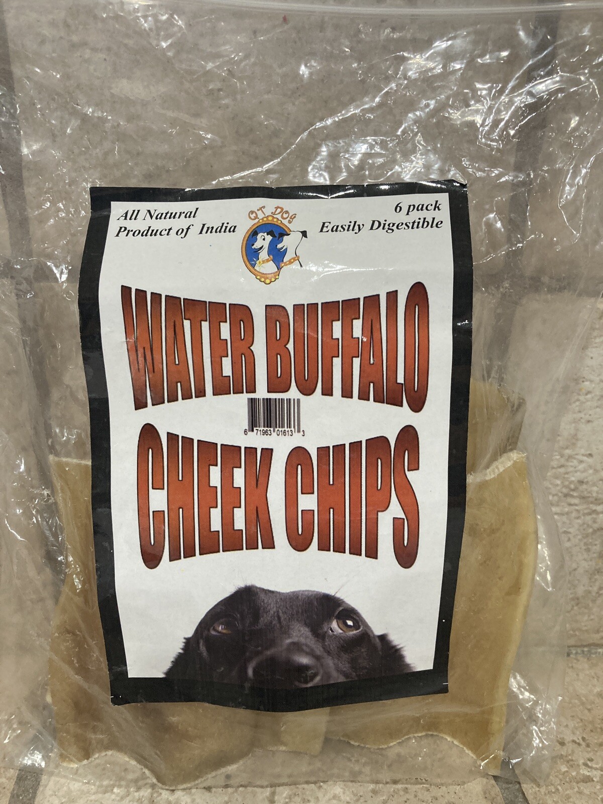 Water Buffalo Cheek Chips, 6 Pack, All Natural, Easily Digestible | eBay