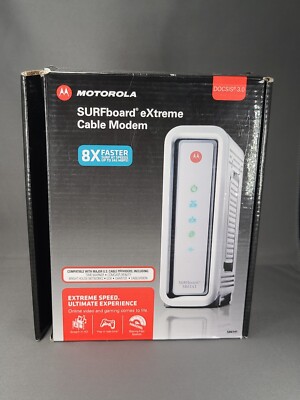 Motorola Arris Surfboard Modem 400 Series Model SB6141 Tested | eBay