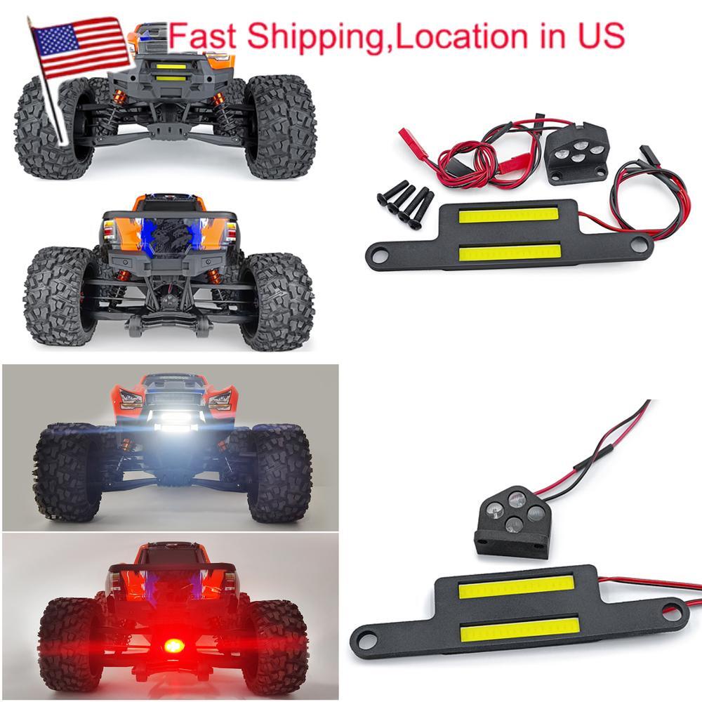 For RC 1:5 X-MAXX XMAXX RC Crawler Cars Front & Rear Light Bar Lamp ...