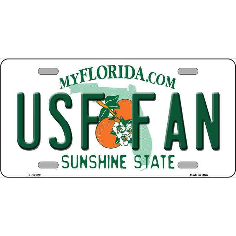 USF Fan Novelty Metal License Plate Tag LP-12720 | eBay