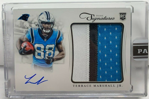 Terrace Marshall 2021 Panini Instant Prime Signatures Patch RC ...