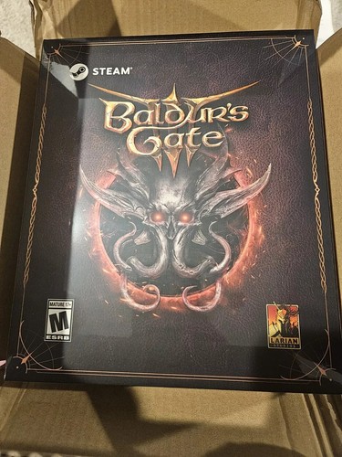 Baldur's Gate 3 Deluxe Edition PC Steam Collector's PHYSICAL ENGLISH ...