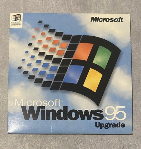 Microsoft Windows 95 Upgrade W/ Key | eBay