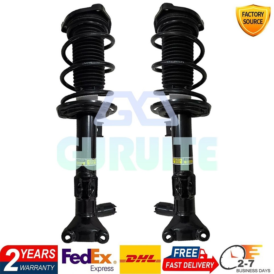2X Front Shocks Struts Assys Fit Mercedes E-Class Coupe W204 W207 C204 ...