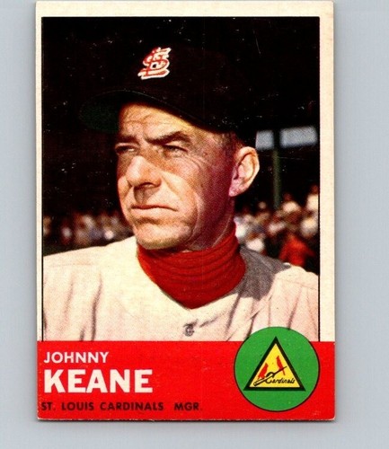 1963 TOPPS BASEBALL #166 JOHNNY KEANE NRMT MH | eBay