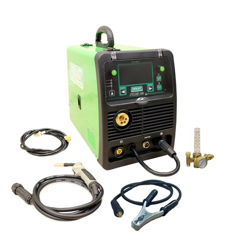 Everlast Cyclone 140E MIG Welder 140Amp 110v Flux Core Spool Gun ...