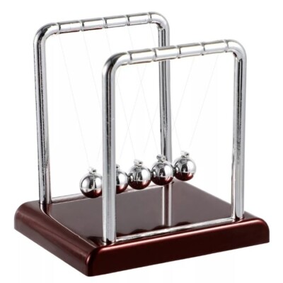 Motion Toy Newtons Cradle Pendulum Desk Decorations Balance Ball | eBay