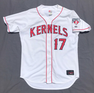 Cedar Rapids Kernels #17 Authentic Team Issued MiLB Baseball Jersey ...