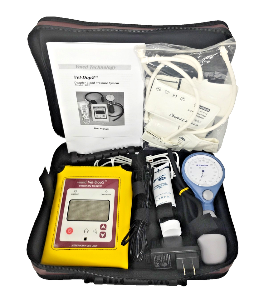 Vmed Technology Vet-dop2 Patient Monitor Vet BF2 Blood Flow Doppler | eBay